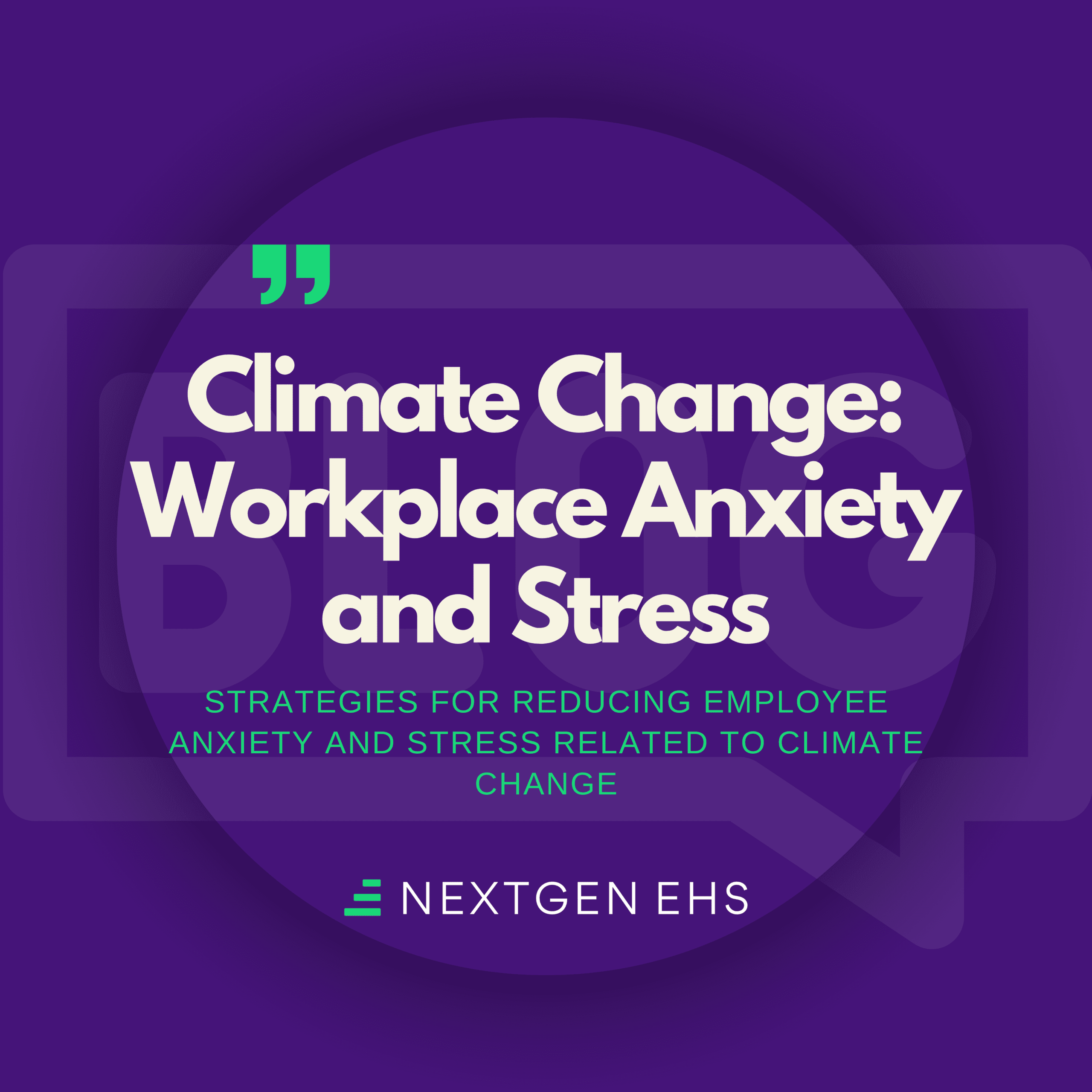 Workplace Climate Stress: Solutions for Anxiety